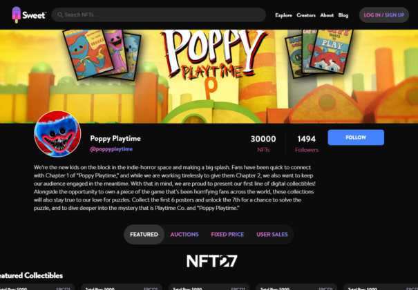 Everything about Poppy Playtime NFT Marketplace – NFT 27